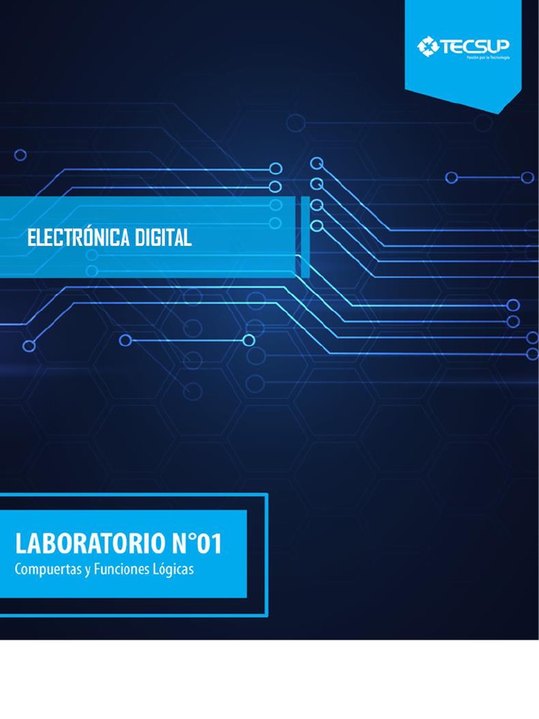 Lab01 Compuertas y Funciones Lógicas | Descargar gratis PDF | Puerta ...