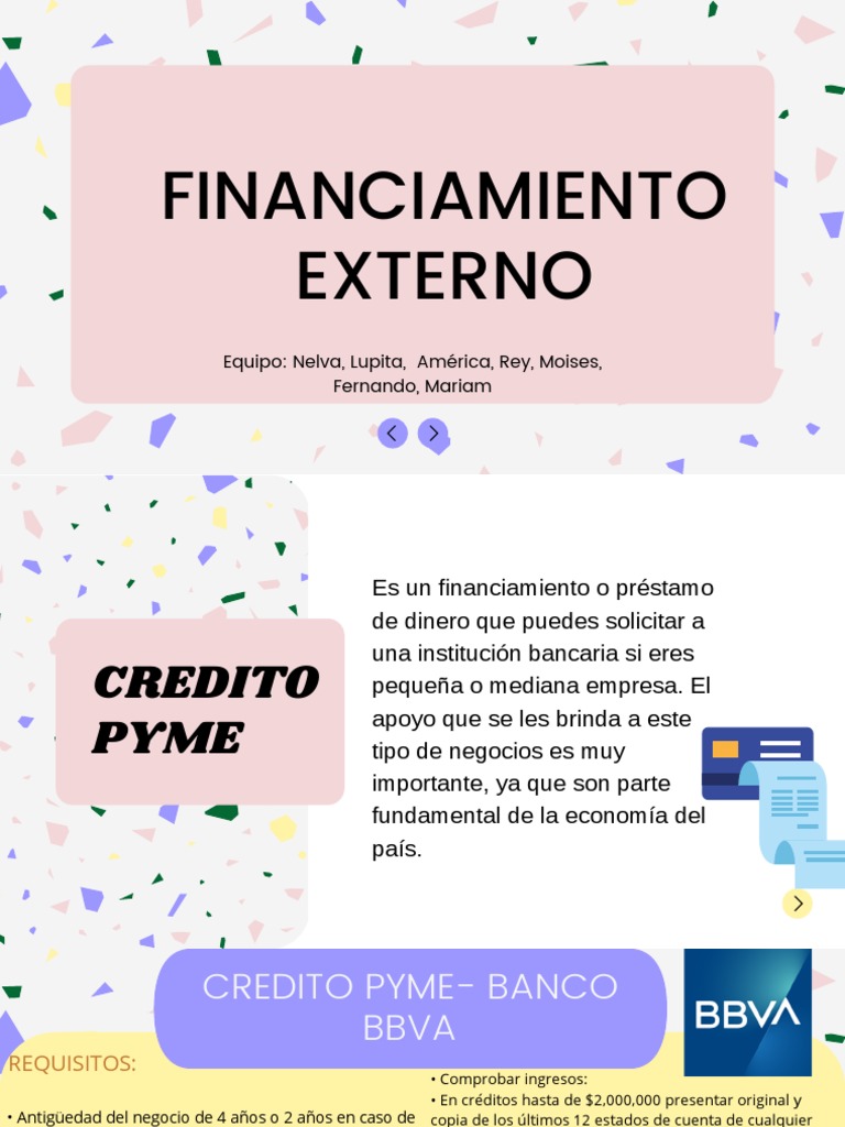 Credito Pyme | PDF | Bancos | Pequeñas y medianas empresas