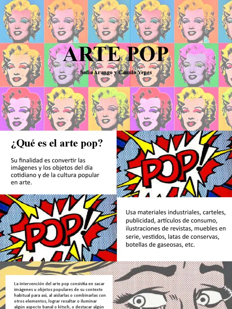 Introducción al Arte Pop y sus Artistas | PDF | Estética | Las artes