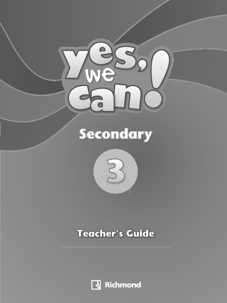 Yes We Can Secondary 3 Teachers Book 2018 2019 | PDF | Teachers | Learning