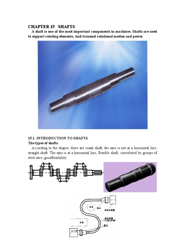 Stepped Shaft Design and Calculations | PDF | Axle | Rotation Around A ...