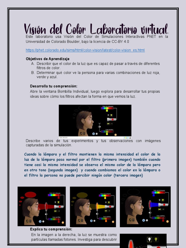 Prácticade Luz | PDF | Color | Ligero
