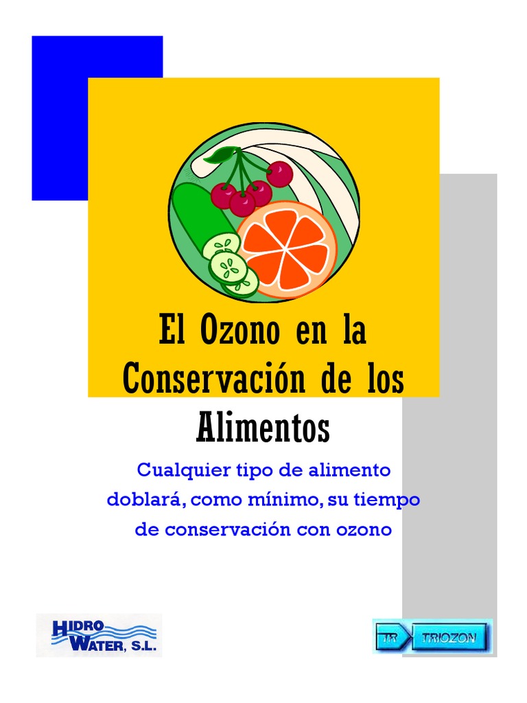 Conservacion Alimentos | PDF | Ozono | Alimentos
