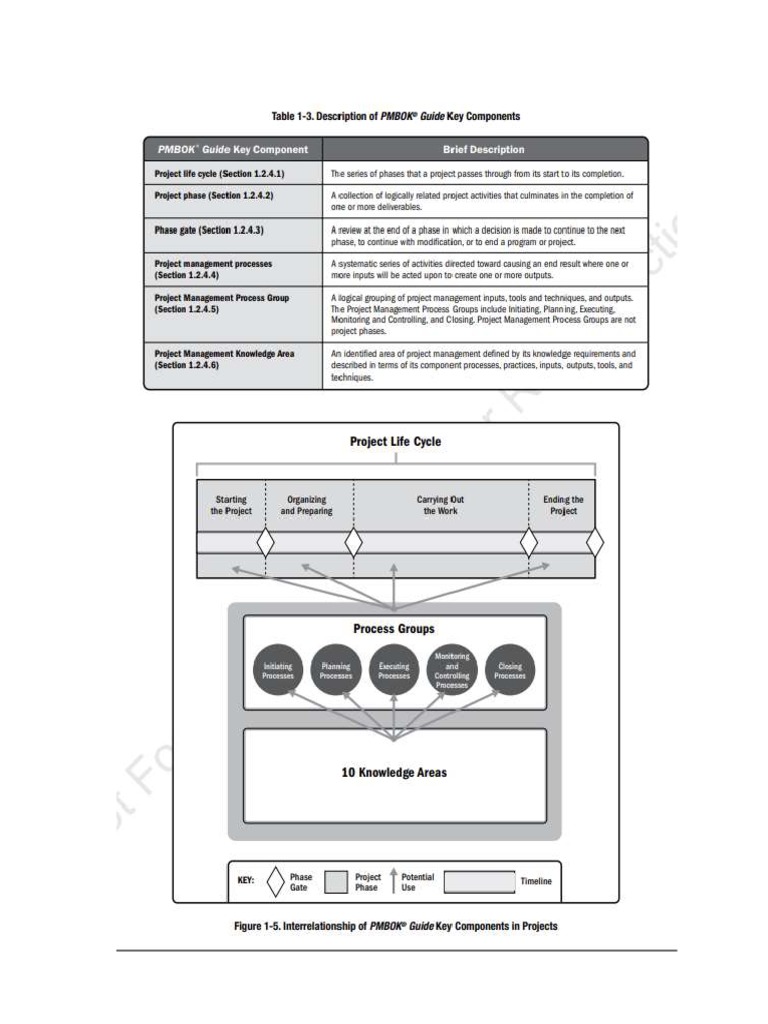 PMBOK Guide Key Component | PDF PMBOK Guide Key Component | PDF