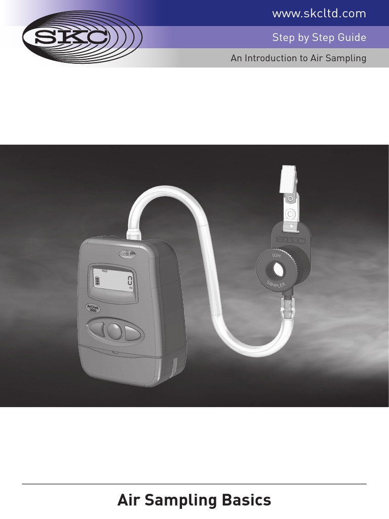 SKC Air Sampling Guide Overview | PDF | Particulates | Aerosol
