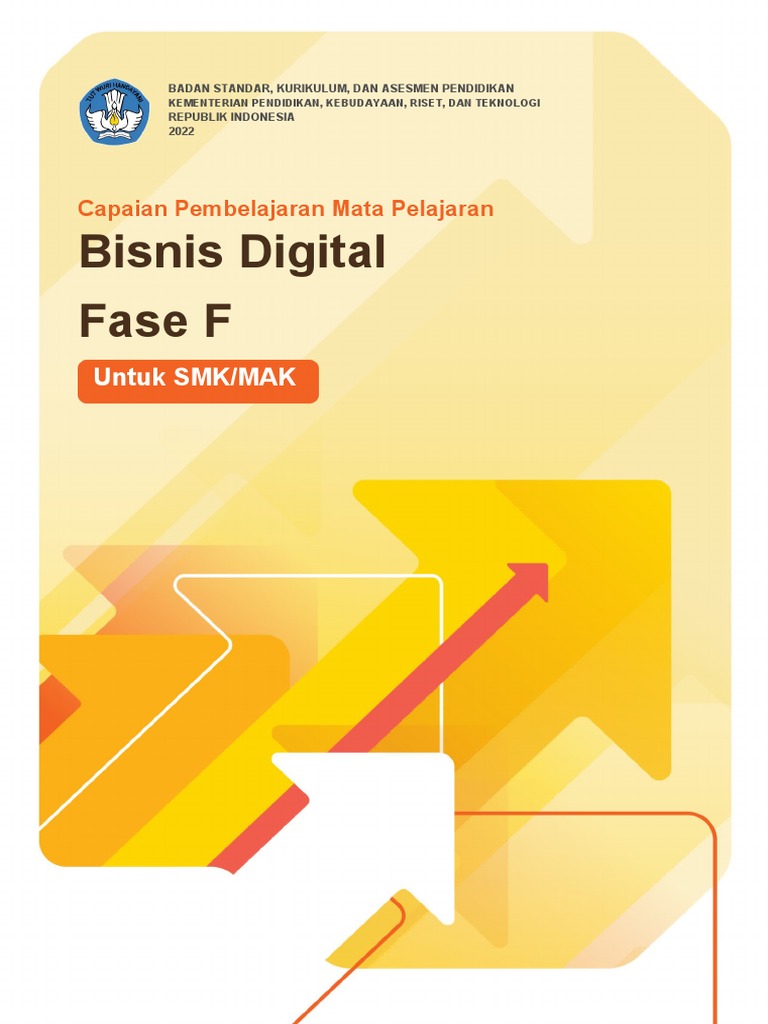 CP Mata Pelajaran Bisnis Digital | PDF