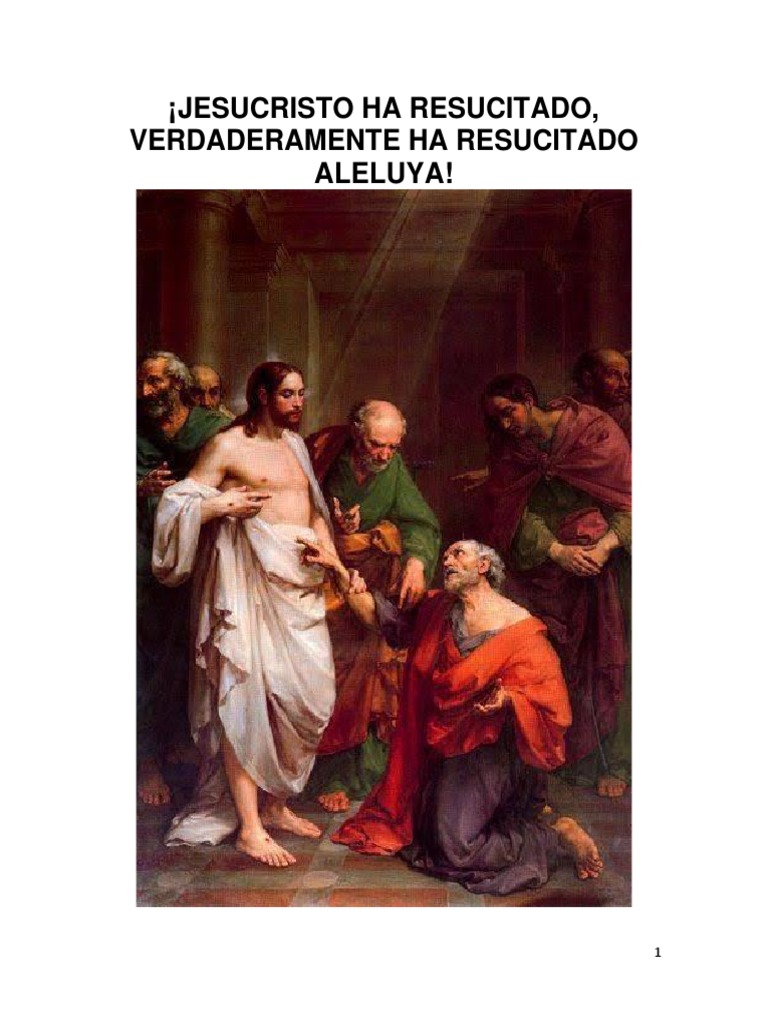 Cristo Ha Resucitado Aleluya | PDF | La resurrección de Jesús | Jesús