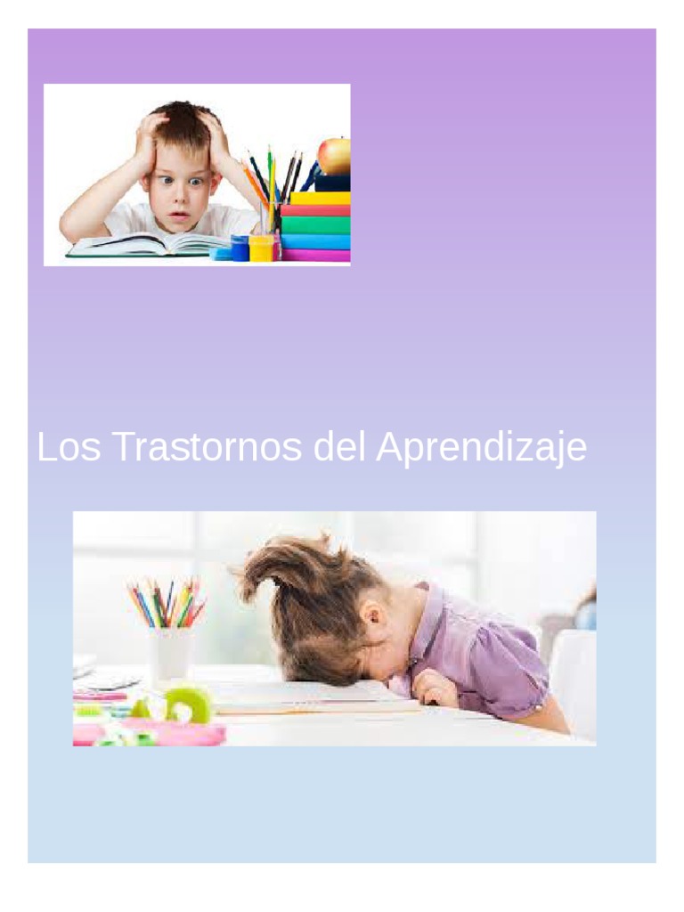 Trabajo Final de Trastorno Del Aprendizaje | PDF | Desorden hiperactivo y deficit de atencion ...