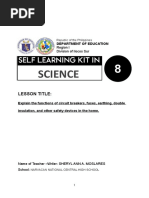Lesson VII Interpret Technical Drawings and Plans | PDF | Series And Parallel Circuits | Switch