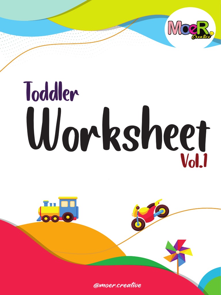 Printable Toddler Worksheet - Vol. 1 PDF | PDF