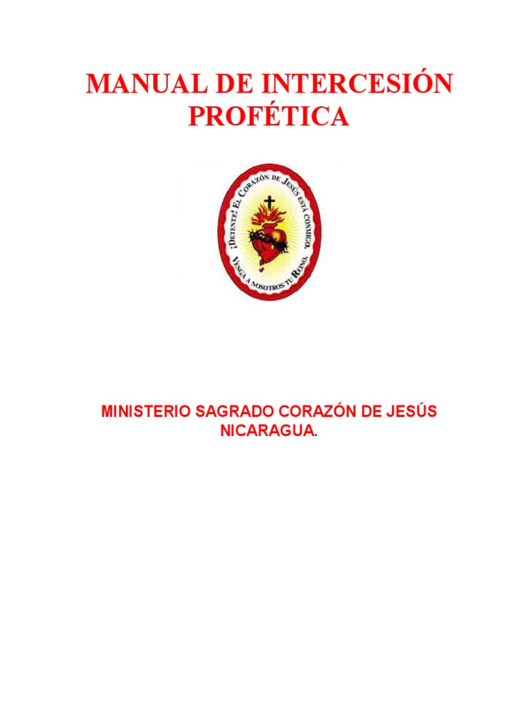 Manual de Intercesion Profetica V 2 | PDF | Oración | Jesús