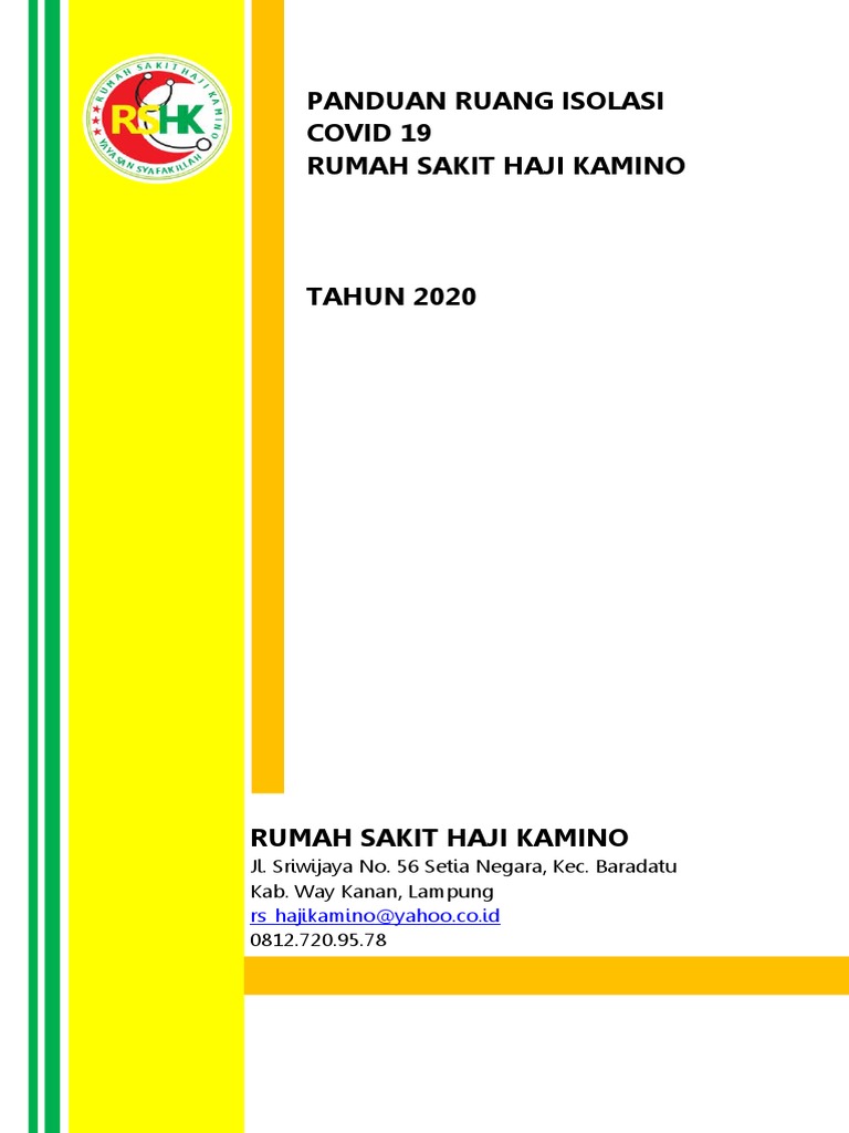 Panduan Ruang Isolasi | PDF