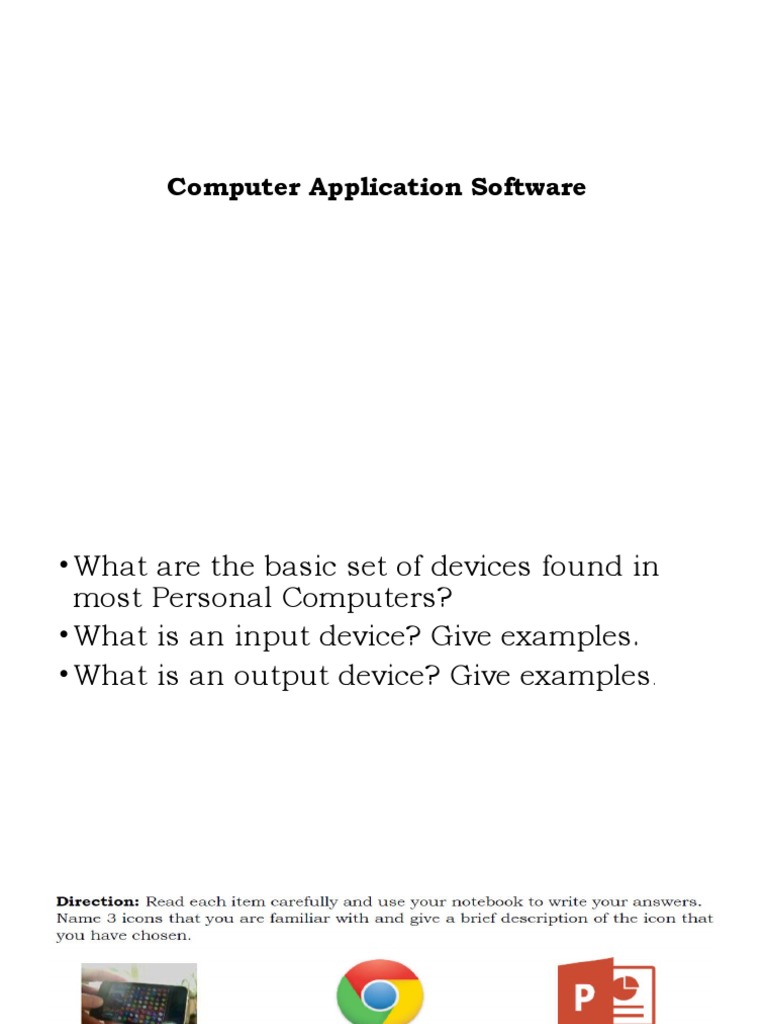 Computer Application Software | PDF | Computer Data Storage | Solid ...