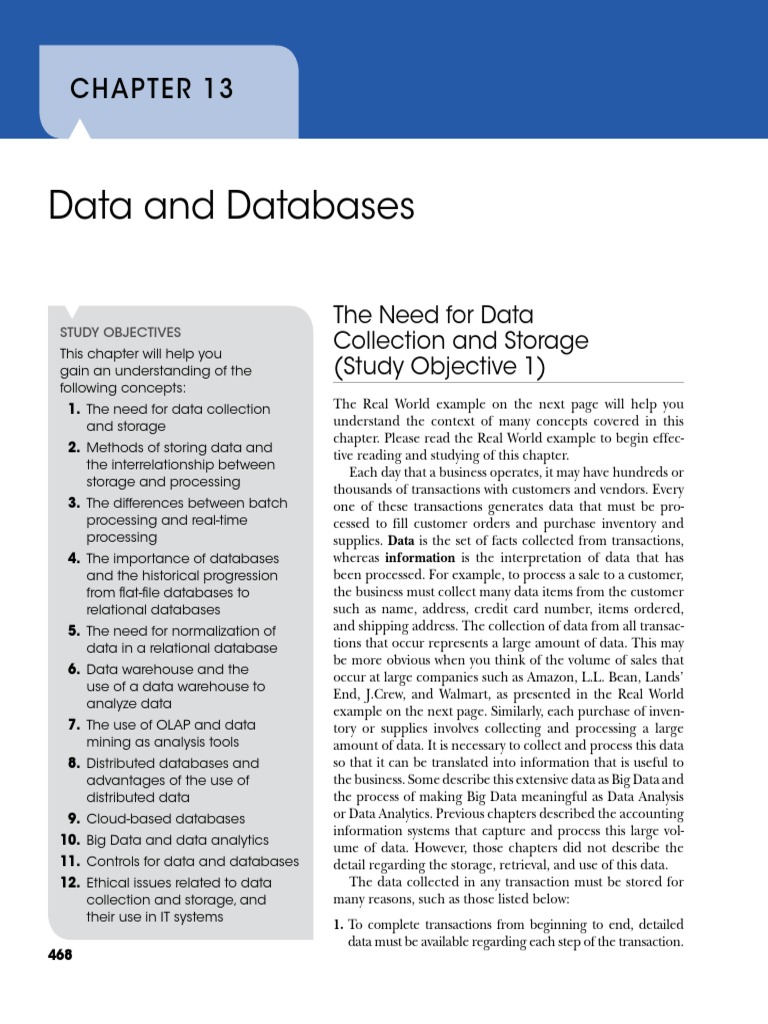 Leslie Turner CH 13 | PDF | Databases | Relational Database
