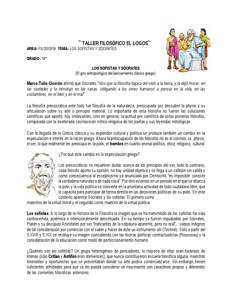 Sofistas y Sócrates: Filosofía Griega | PDF | Sócrates | Verdad