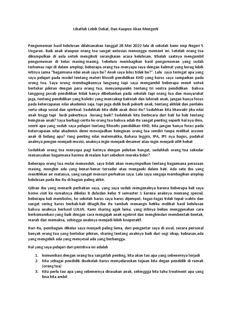 Sari Utami - Jurnal Dwi Mingguan 1 | PDF | Karier & Perkembangan ...