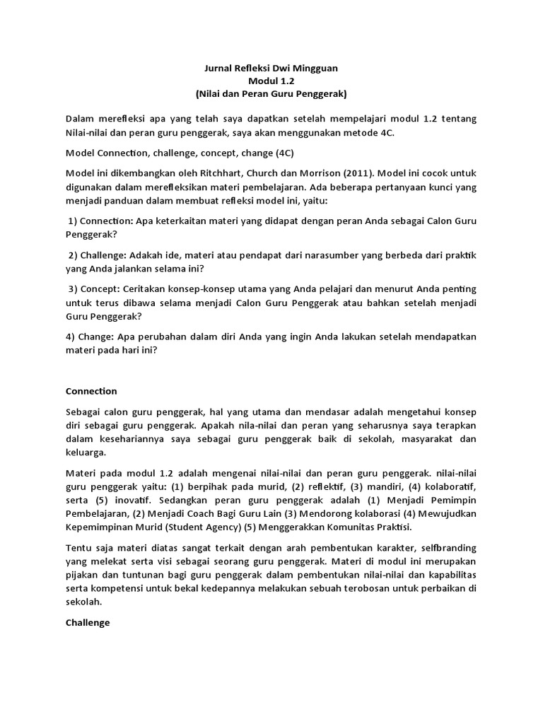 Sari Utami - Jurnal Dwi Mingguan 2 | PDF