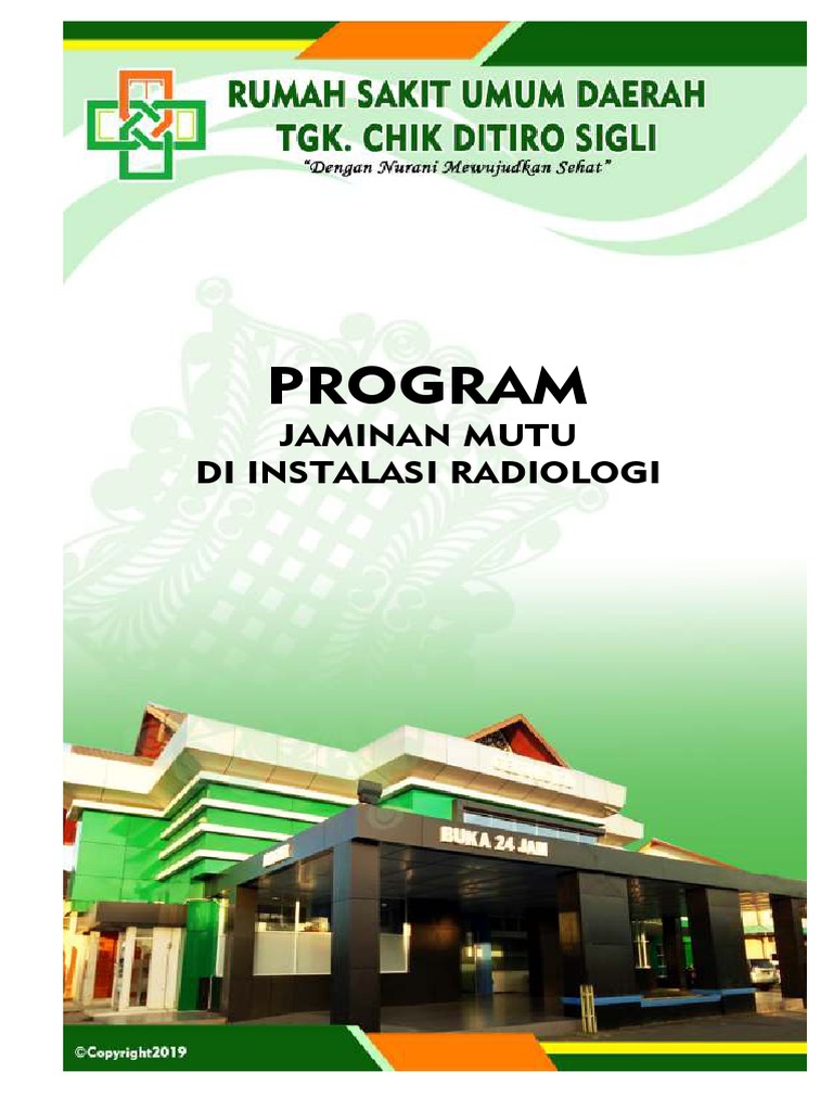 AP 6.7E1.-Program Mutu Radiologi | PDF