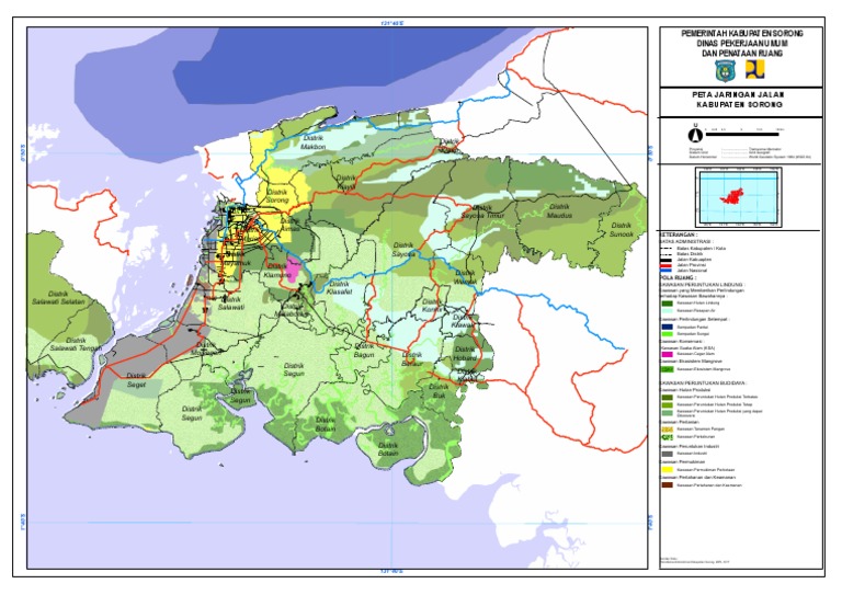 A3 Peta Format - Rencana Pola | PDF