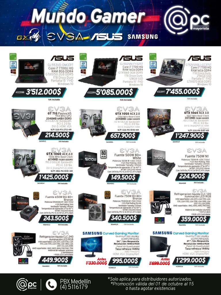 Lista de Precios - 01 Octubre 2018 | PDF | Informática | Ingeniería ...