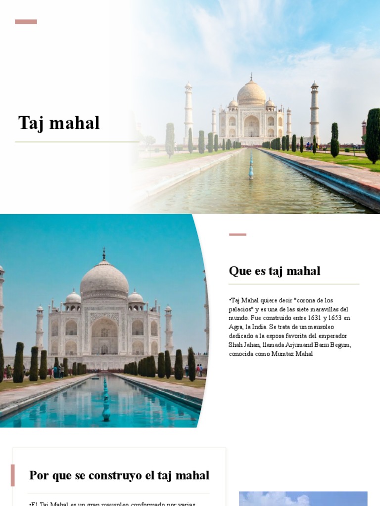 Taj Mahal | PDF