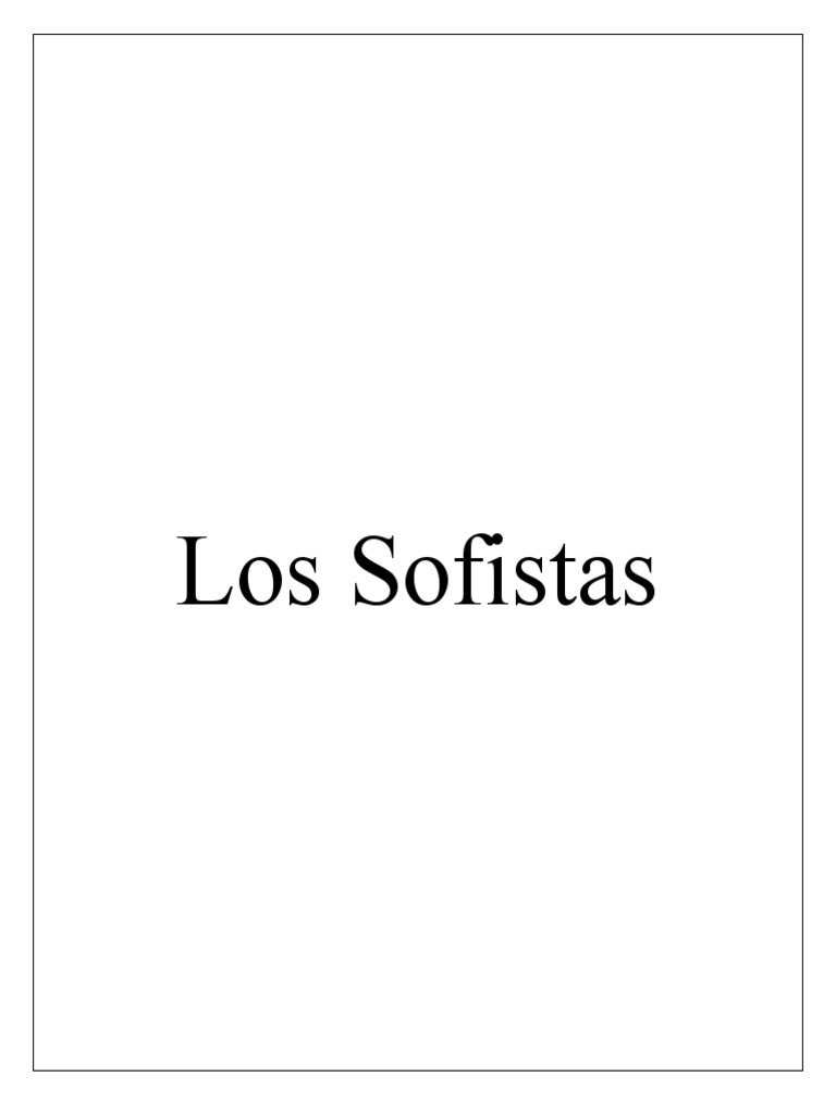 Biografias de Los Sofistas | PDF | Jean-Jacques Rousseau | Aristóteles