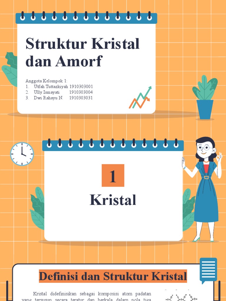 Struktur Kristal dan Amorf | PDF | Seni & Disiplin Bahasa | Sains ...