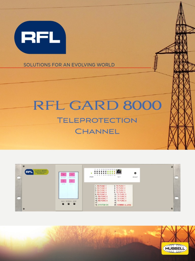 BR10078E Gard 8000 TPC | PDF | Relay | Power Supply