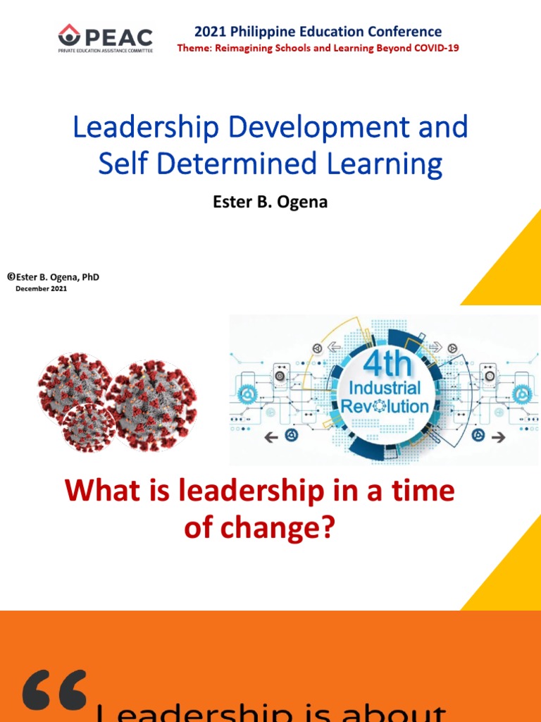 A3.OGENA - Leadership Development and Self Determined Learning | PDF ...