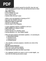 Introduction To Midwifery Past Exam Papers | PDF | Fetus | Pelvis