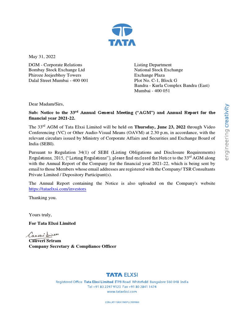 Tata Elxsi | PDF | Automation | Innovation