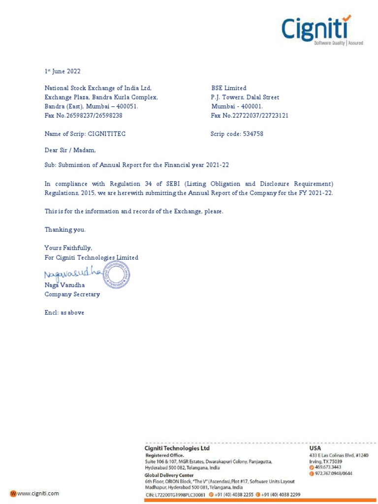 Cigniti Technologies | PDF | Internet Of Things | Artificial Intelligence