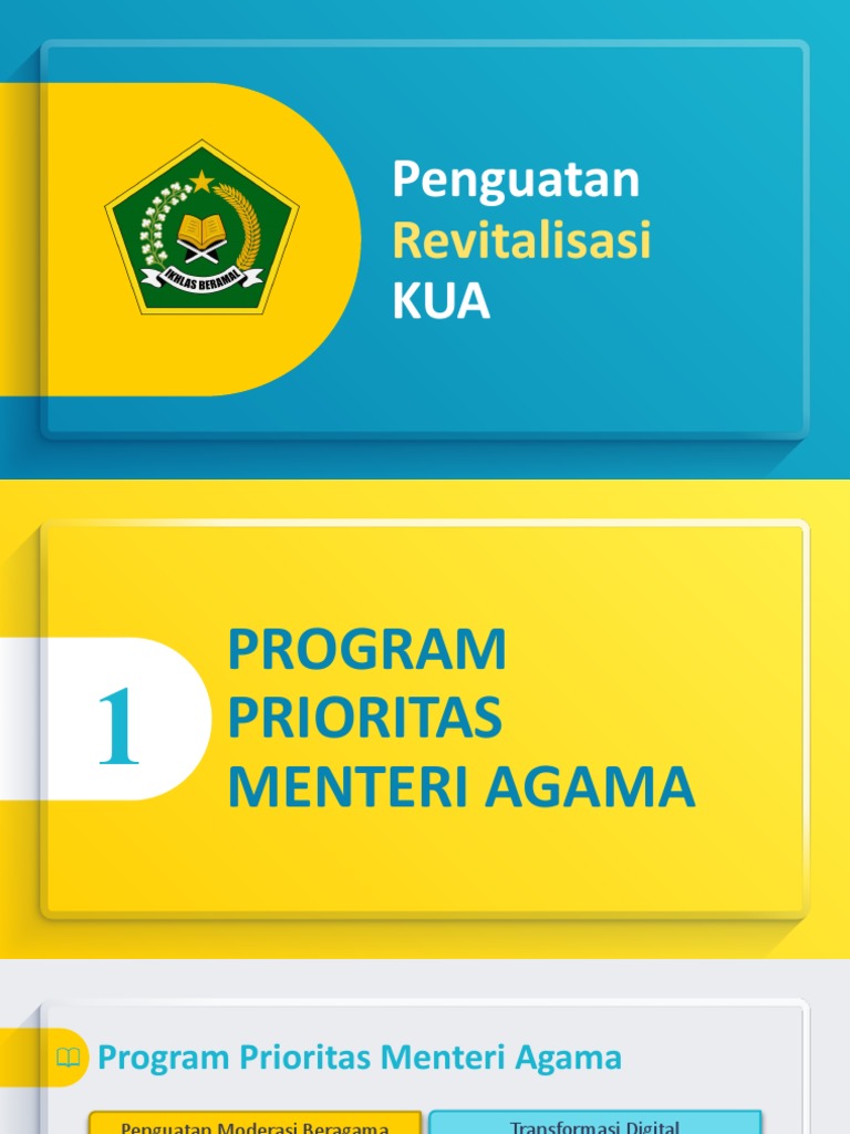 Materi Penguatan Revitalisasi KUA | PDF