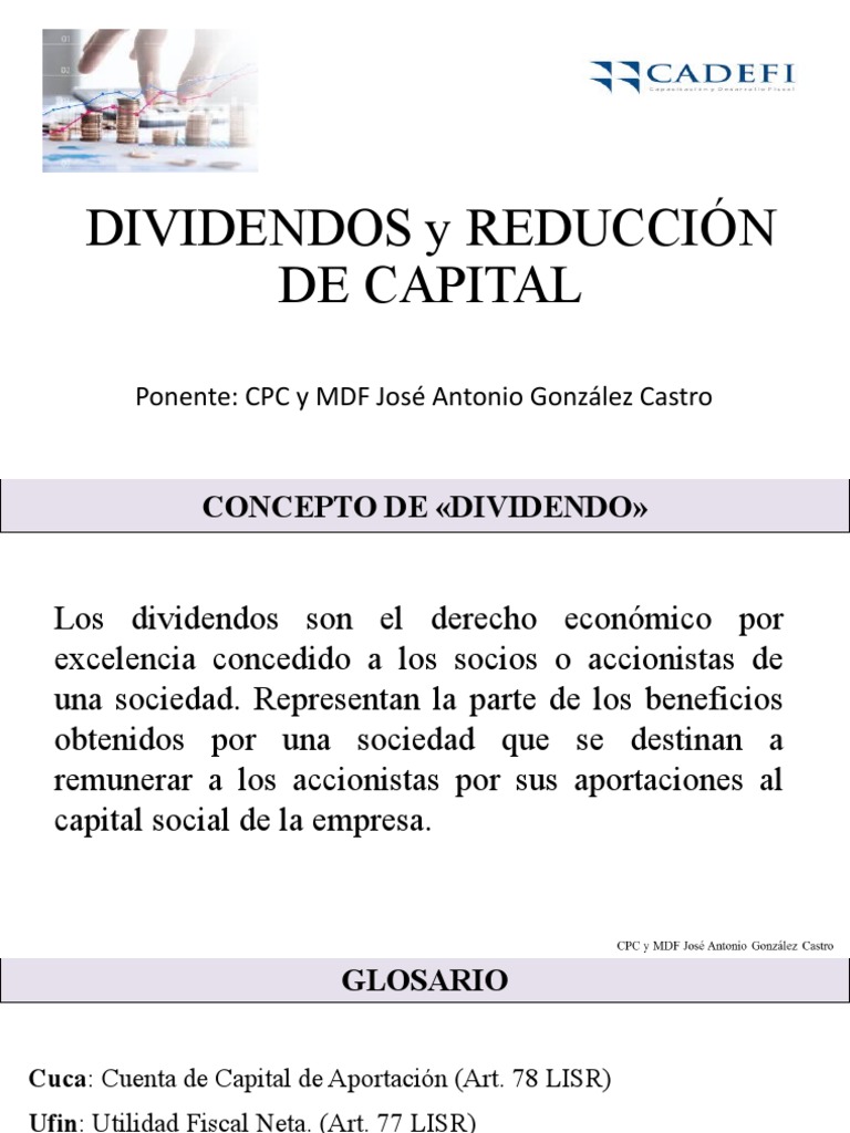 Dividendos y Reembolso de Capital | PDF | Impuesto sobre la renta | Dividendo