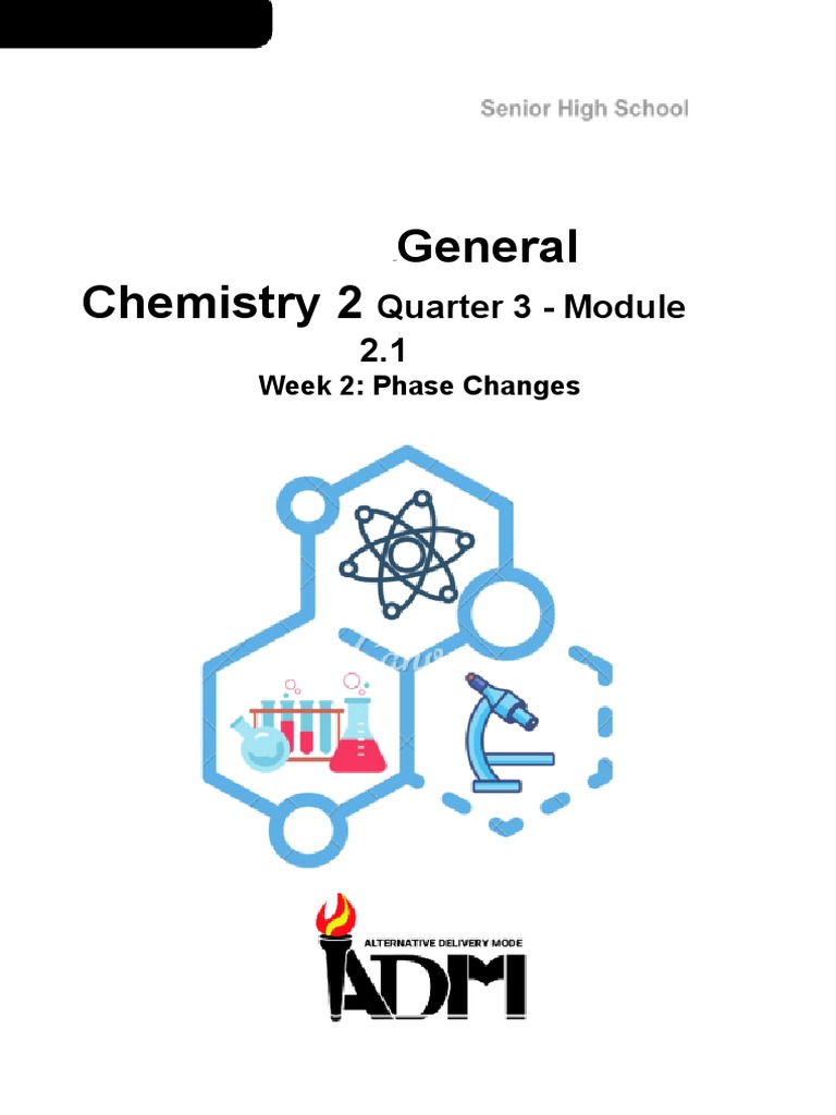 General Chemistry 2 Module 2-1 | PDF | Phase (Matter) | Phase Diagram