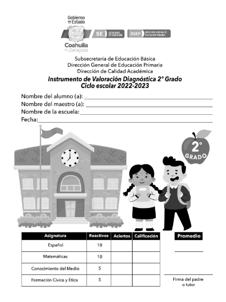 2 Inst. Eval. DX.22-23 | PDF | Osos