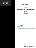 Optimización de La Base Datos PDF | PDF | Bases de datos | Datos