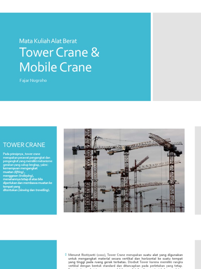 TC & Mobile Crane | PDF
