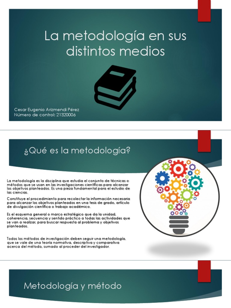 Definición y Tipos de Metodología | PDF | Método científico ...