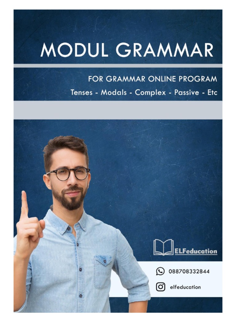 Grammar Class Module 1 - Verb Tenses (Overview) | PDF