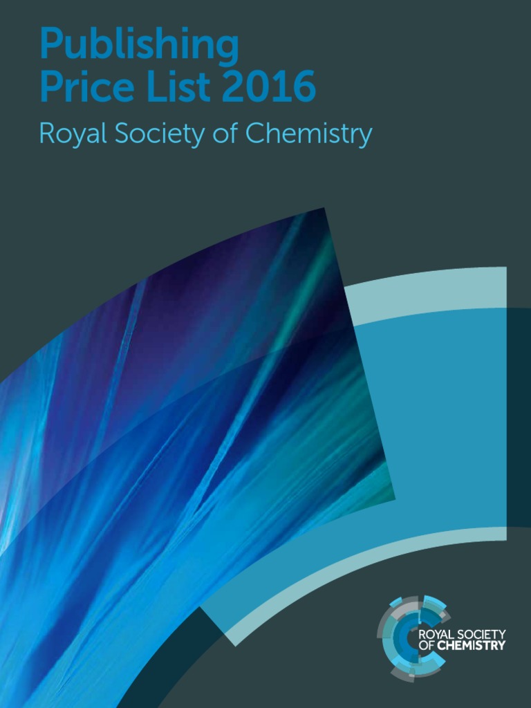 Publishing Price List - tcm18 241773 | PDF | Materials Science | Chemistry
