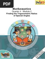 MATH 9 Q4 Module 1 Illustrating The Six Trigonometric Ratios 1 | PDF | Trigonometric Functions ...