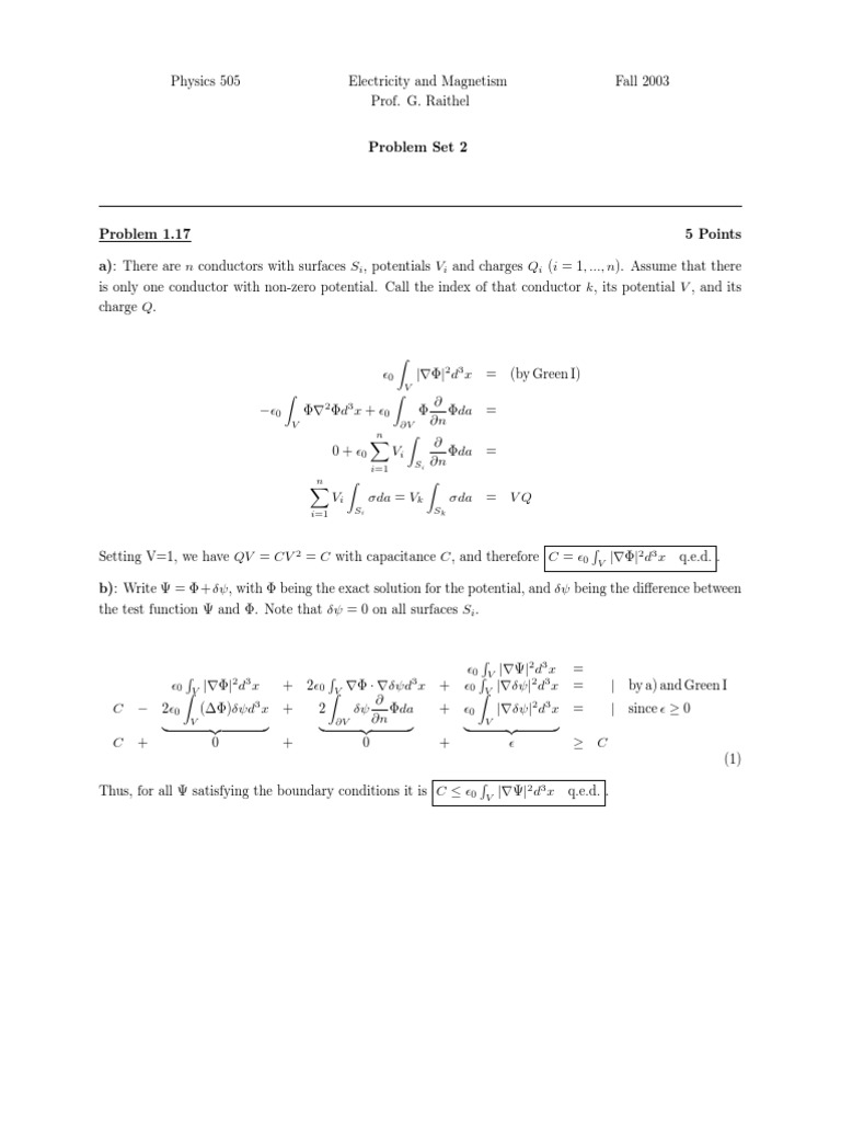 Analysis of Electrostatic Problems Involving Conducting Shells and the ...