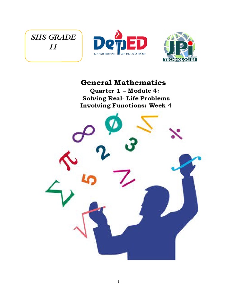 GenMath Module 4 Week 4 | Download Free PDF | Function (Mathematics ... GenMath Module 4 Week 4 | Download Free PDF | Function (Mathematics ...