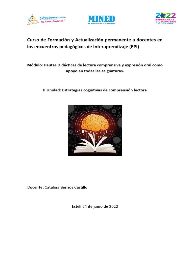 Comprensión Lectora Pdf Mapa Cartografía