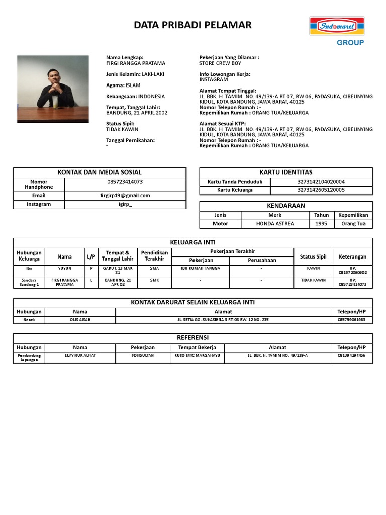 Misdo BDG - Firgi Rangga Pratama | PDF