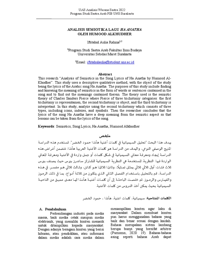 Lagu Arab | PDF