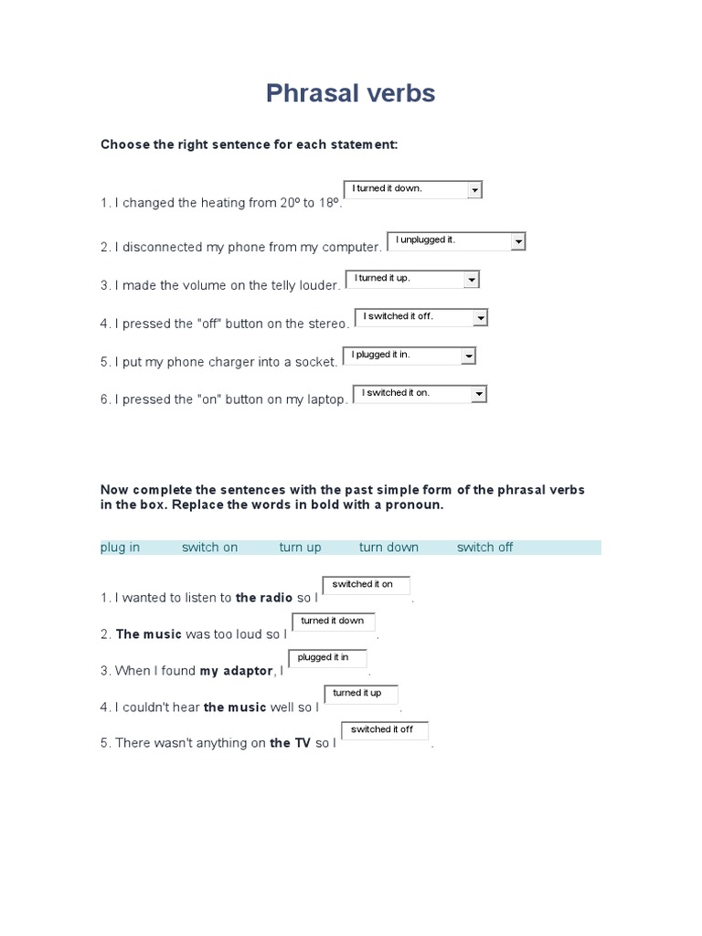 01_Grammar_Phrasal verbs_Block 2_3B_Mod3B | PDF | Verb | Grammar