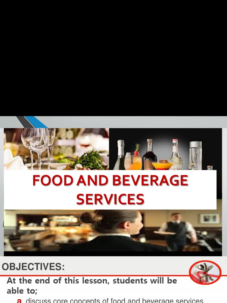 TLE 10 Q1 Lesson 1 | PDF | Restaurants | Menu