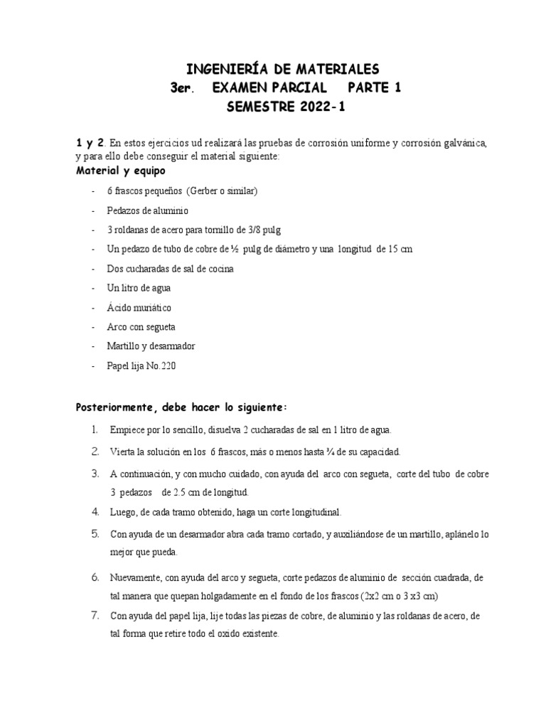 Ingeniería de Materiales | PDF | Acero inoxidable | Corrosión